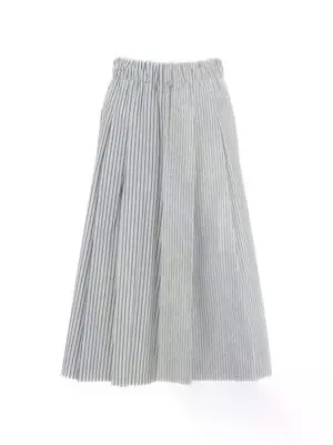 MAISON JEJIA Striped Drawstring Trousers