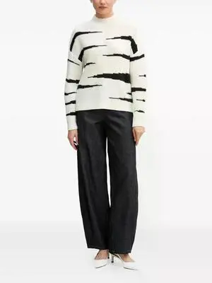 MARC AUREL High-neck Long Sleeve Sweater