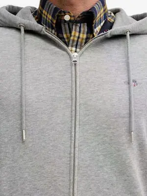 Gant Zip-up Hoodie - Grey