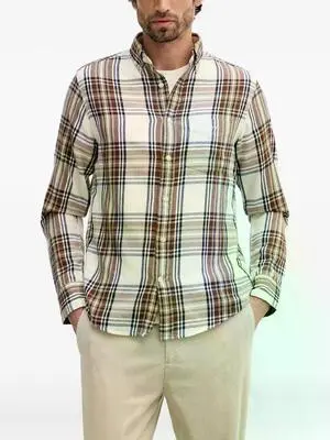 Gant Checked Chest-pocket Shirt