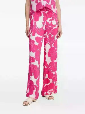 MARC AUREL Floral Trousers