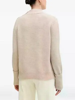 MARC AUREL Button Roll-neck Sweater