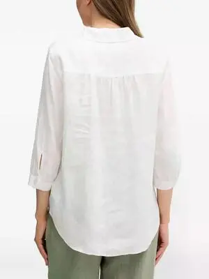 OUI V-neck Linen Shirt