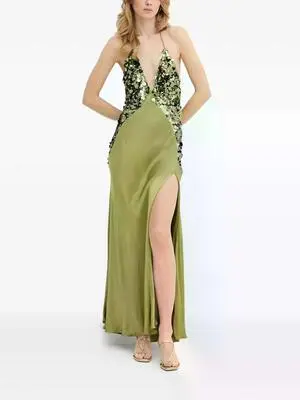 Bardot Yve Sequin-embellished Maxi Dress