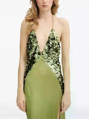 Bardot Yve Sequin-embellished Maxi Dress