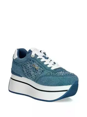 Guess Monogram Platform Sneakers