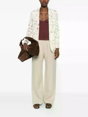 CIRCOLO 1901 Floral-print Blazer