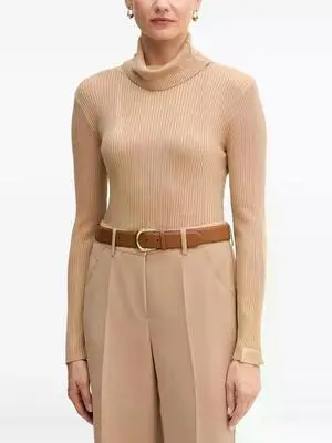 MARC AUREL Ribbed Roll-neck Sweater