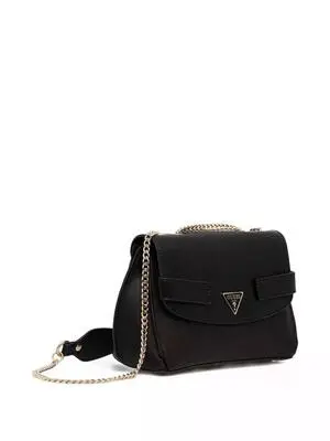 Guess Serenova Chain Strap Crossbody Bag - Black
