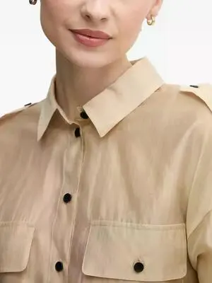 OUI Flap-pocket Buttoned Shirt
