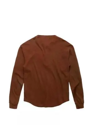 LES TIEN Long-sleeve Polo Shirt