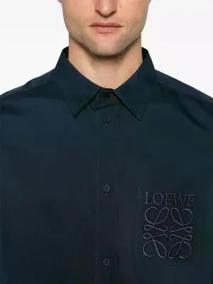 Loewe Cotton Shirt - Blue