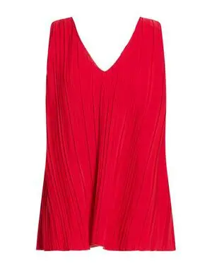 Alpha Studio Pleated Crepe Top