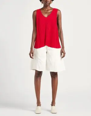 Alpha Studio Pleated Crepe Top