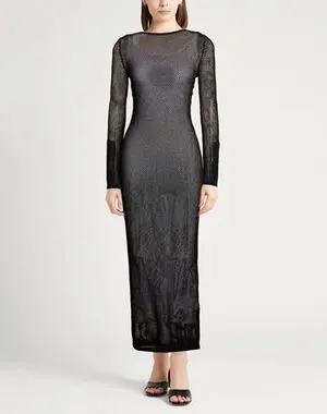 Sportmax Maxi Dress Viscose, Polyamide