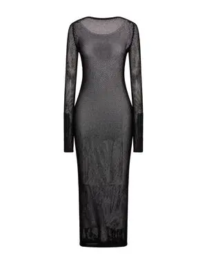 Sportmax Maxi Dress Viscose, Polyamide