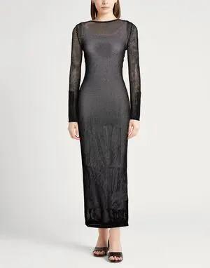 Sportmax Maxi Dress Viscose, Polyamide