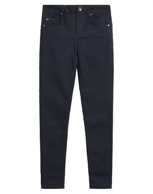Liu Jo Skinny Jeans With Leather Trims - Midnight Blue