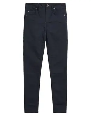 Liu Jo Skinny Jeans With Leather Trims - Midnight Blue