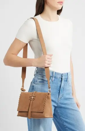 Sam Edelman Sylvia Suede Crossbody Bag