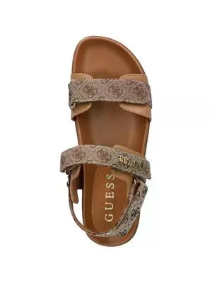 Guess Monogram-strap Sandals