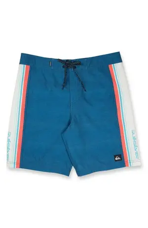 Quiksilver Fade Lines 19" Board Shorts - Dark Denim