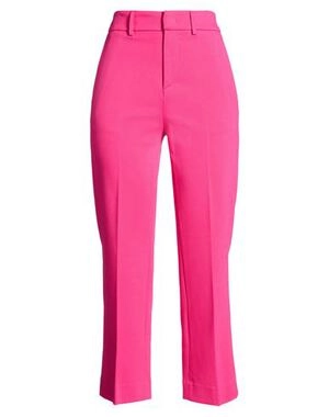 DONDUP Straight-leg Viscose-blend Pants - Fuchsia
