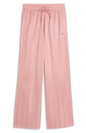 PUMA League Wide Leg Pants - Rosy Outlook