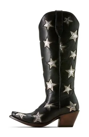 Ariat Casanova Star X Toe Western Boot - Inkwell Black