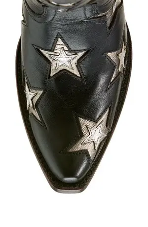 Ariat Casanova Star X Toe Western Boot - Inkwell Black