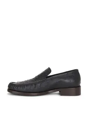 Acne Studios Boafer Light Ostrich Loafer