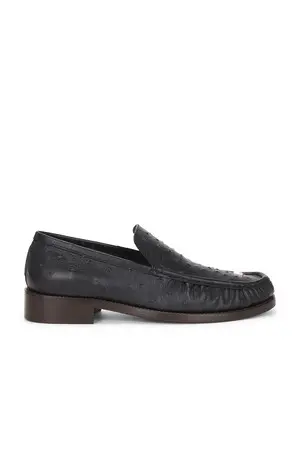 Acne Studios Boafer Light Ostrich Loafer