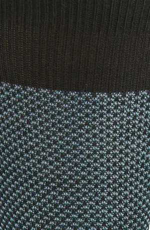 Pantherella Bird's Eye Merino Wool Blend Dress Socks