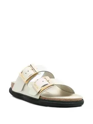 BIRKENSTOCK Arizona Droplet Buckle Sandals - Neutrals