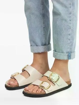 BIRKENSTOCK Arizona Buckle-fastening Leather Sandals