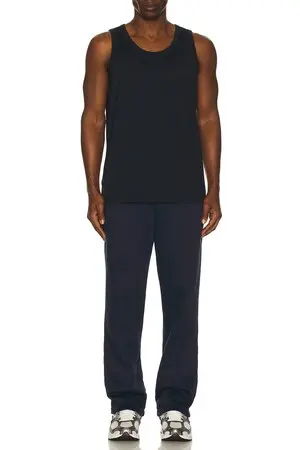 Reigning Champ Lightweight Jersey Slim Tank Top - Navy