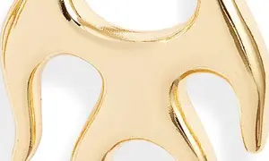 CHILD OF WILD Twin Flame Hoop Earrings - Gold