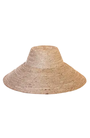 BRUNNA.CO The Riri Jute Handwoven Straw Hat - Beige