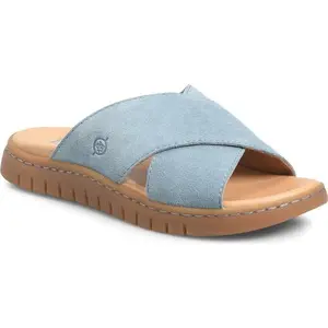 BØRN Dia Slide Sandal - Light Blue