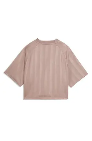 PUMA League Jersey Crop Top - Sandstone