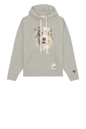 Mihara Yasuhiro Dog Printed Hoodie