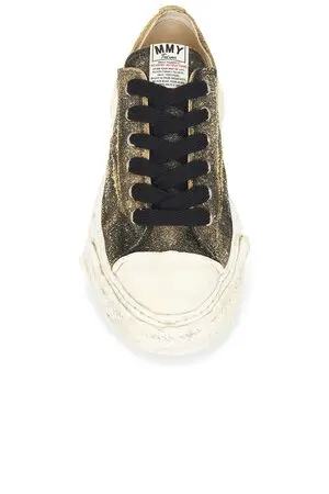 Mihara Yasuhiro Peterson 23original Sole Vintage Suede Low Top Sneaker - Black