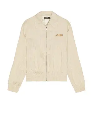 Amiri Striped Blouson Jacket - Alabaster