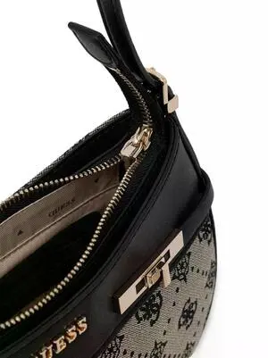 Guess Monogram Zip Tote