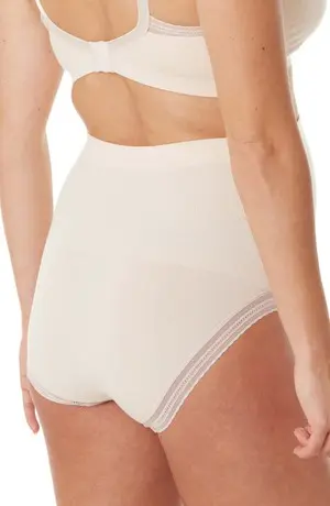 CACHE COEUR Milk Seamless High Waist Maternity Briefs - Blush