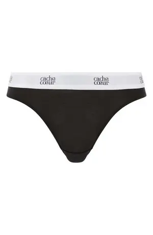 CACHE COEUR Life Maternity Briefs - Black