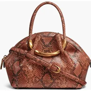 Donna Karan New York Leather Crossbody Bag - Amber