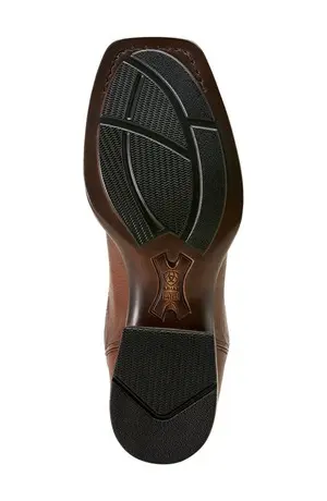 Ariat Alden Wide Square Toe Western Boot - Brown