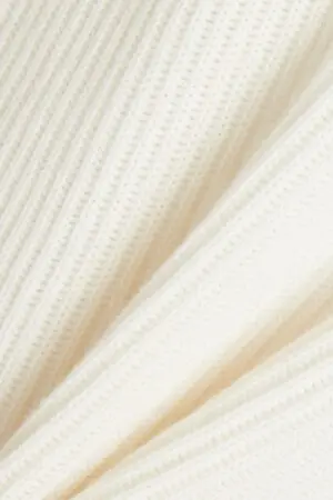 Brunello Cucinelli Bead-embellished Ribbed Cashmere Sweater