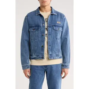 HONOR THE GIFT Washed Denim Trucker Jacket